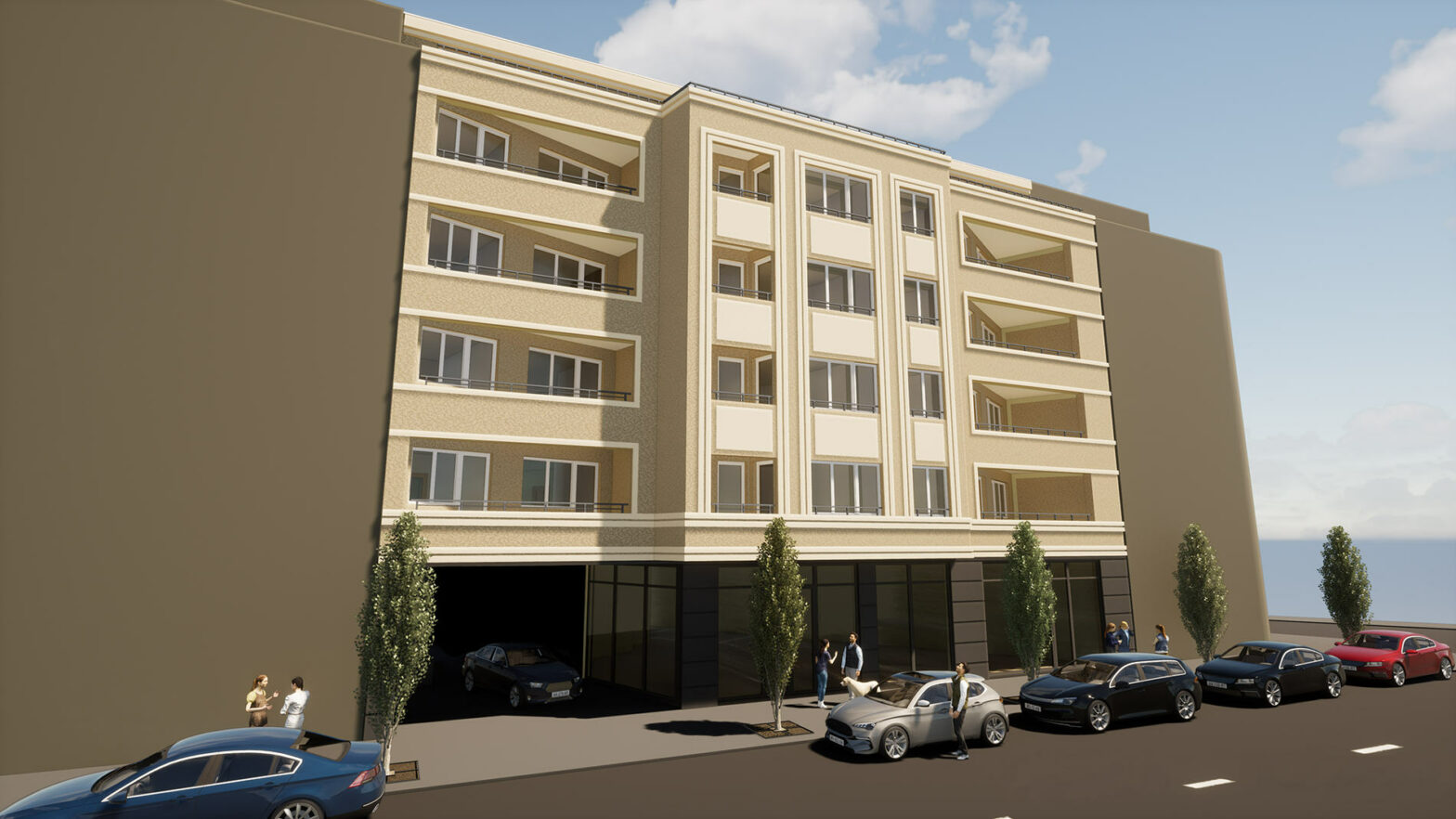 Izgradnja stambeno-poslovnih objekata - Kompanija Evrotrgovina Šapine